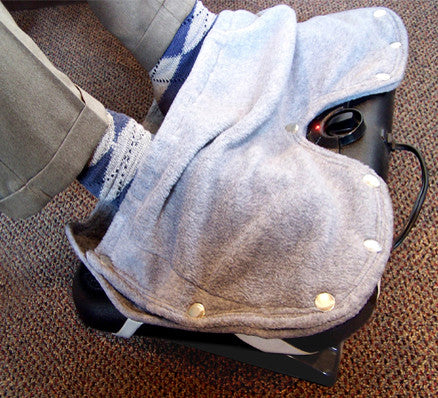 Toasty Toes™ Fleece Foot Cover – Cozy Products®